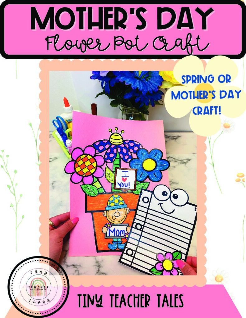 Mother's Day Flower Pot Craft - Tiny Teacher Tales