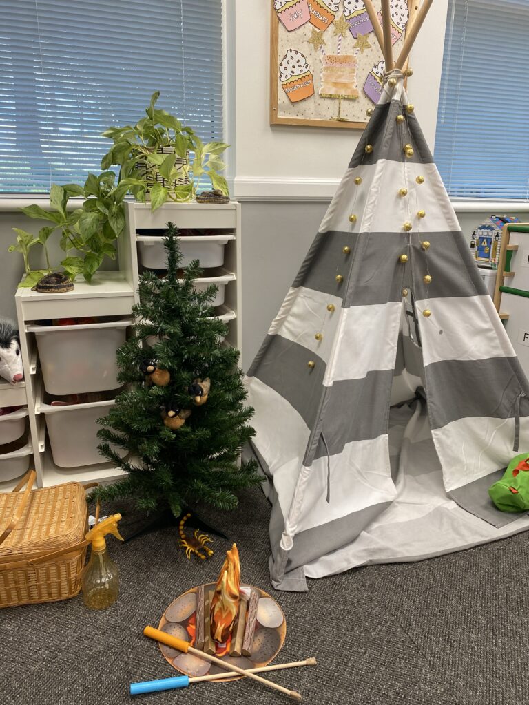 Preschool Camping Theme - Tiny Teacher Tales