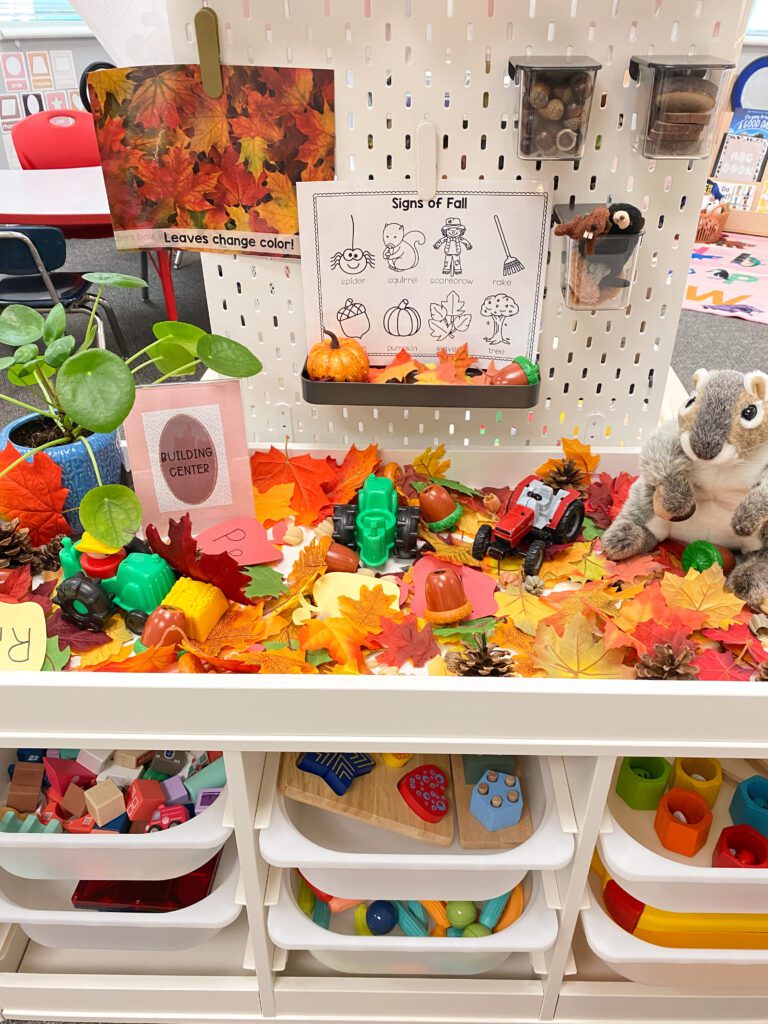 Creating a Cozy Fall-Themed Preschool Classroom - Tiny Teacher Tales